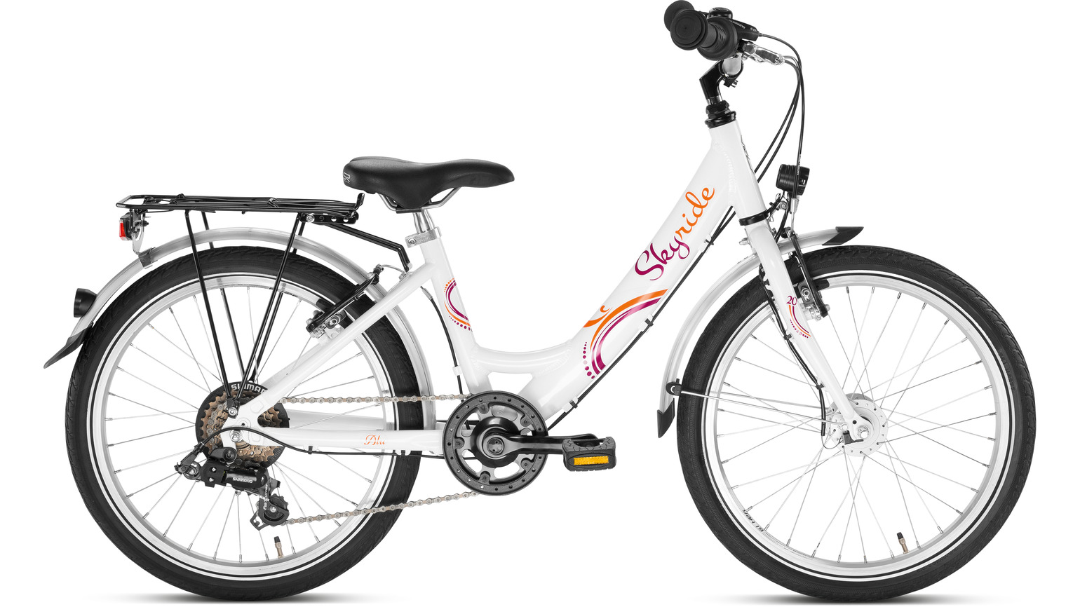PUKY Skyride 20-3 Alu weiß | Der Kleine Biker